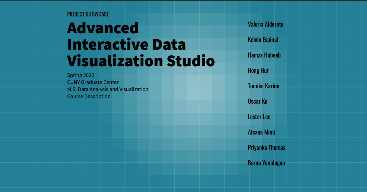 Interactive Data Visualization Showcase